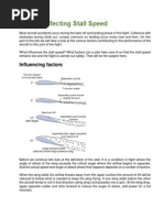 Stall Warning System | PDF | Airspeed | Aviation