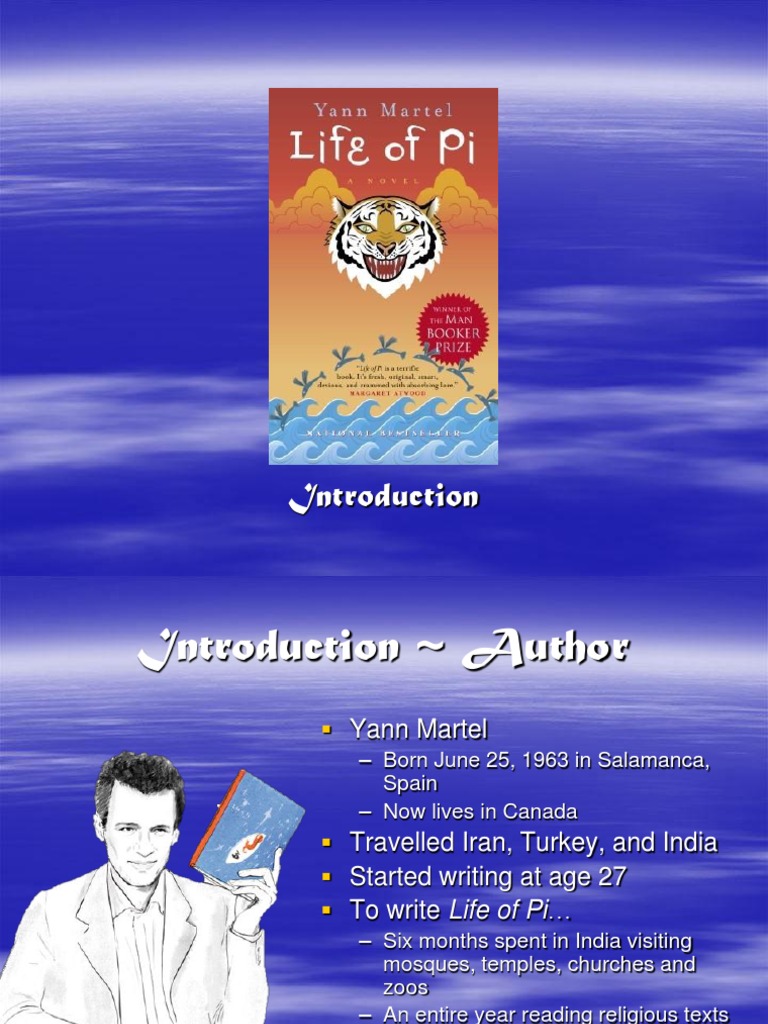 Life of Pi Introduction PowerPoint | PDF