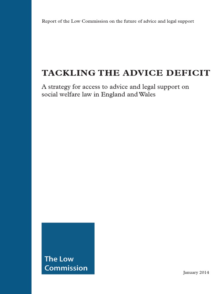 Low Commission Report FINAL VERSION | PDF | Legal Aid | Welfare