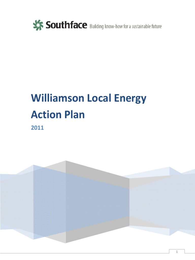 Sustainable Williamson - Local Energy Action Plan | PDF | Energy ...