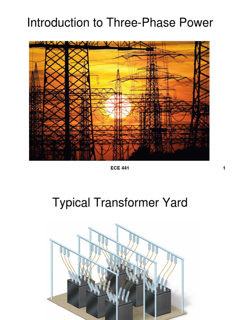 Introduction To Three Phase Power | PDF | Phase (Waves) | Electrical ...