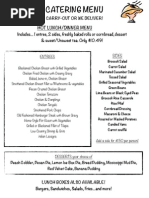 Deek Duke Menu | PDF | Salad | European Cuisine