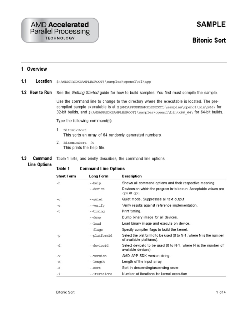 Bitonic Sort | PDF | Sequence | Monotonic Function