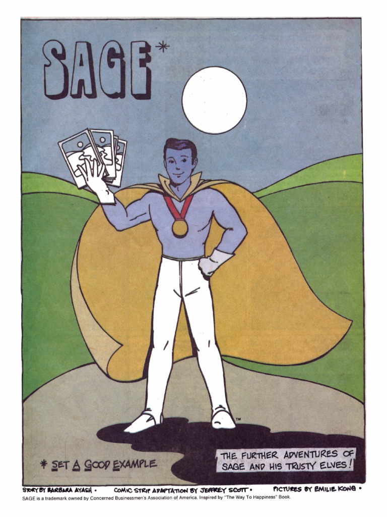 SAGE: A Scientology Comic Book | PDF