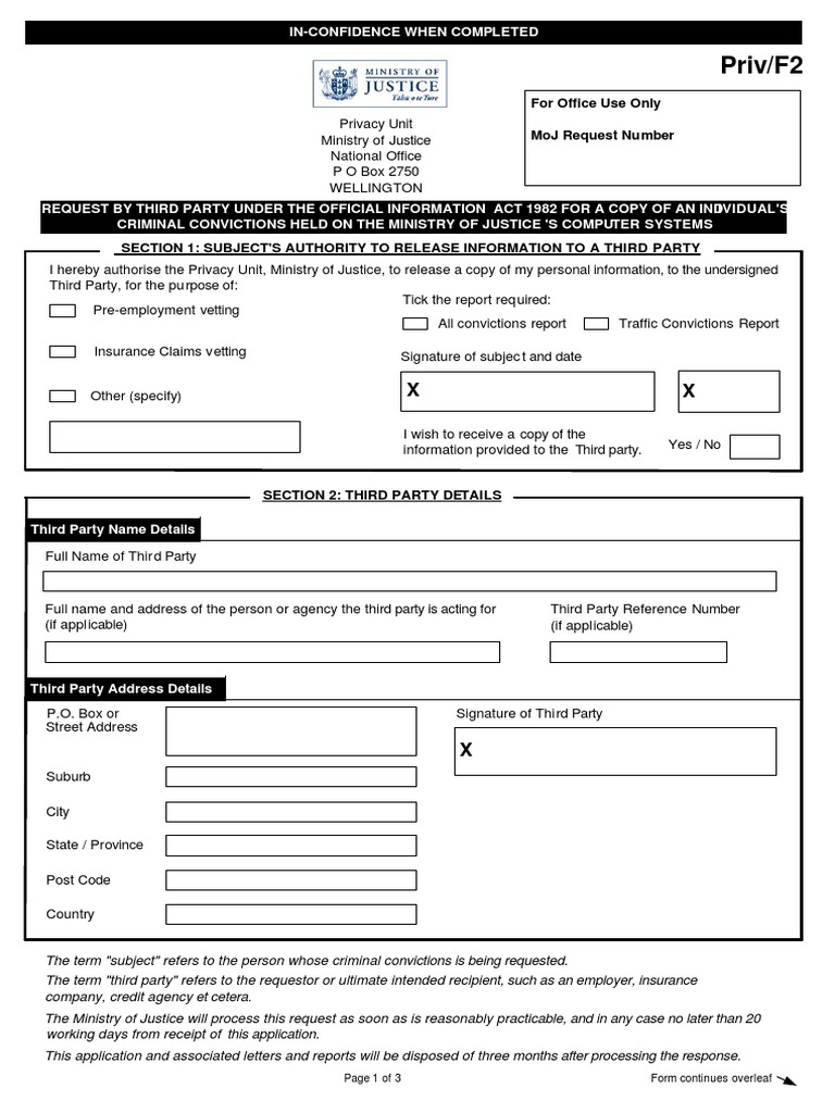 Criminal Check Form | PDF | Address (Geography) | Identity Document