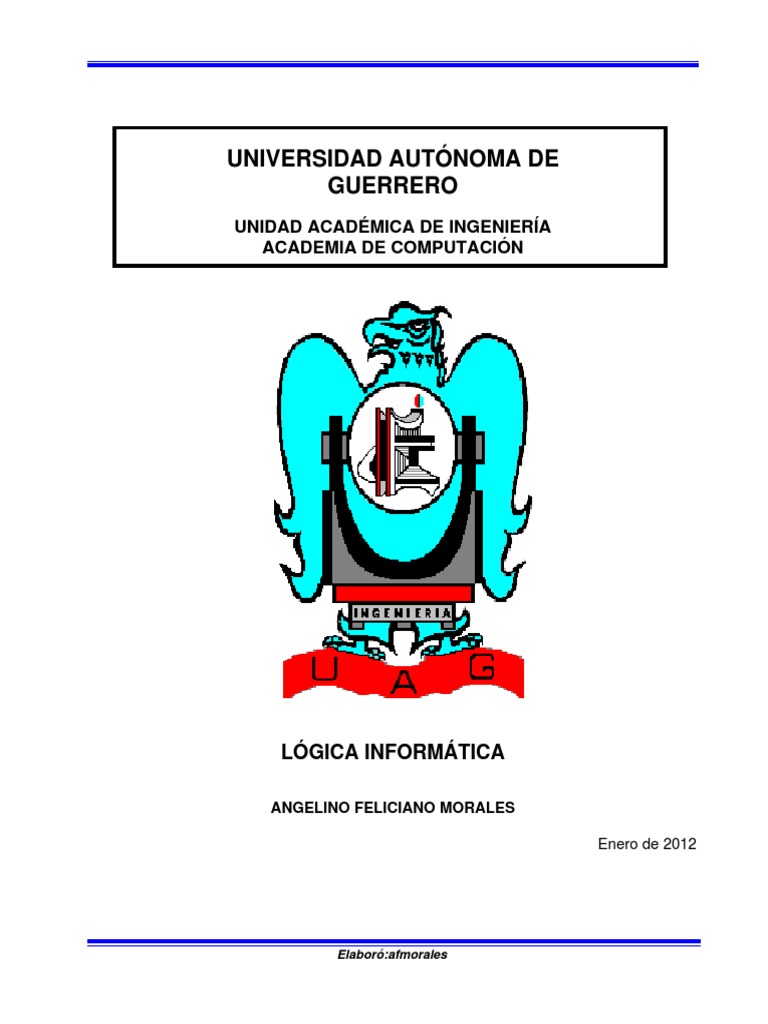 Logica Informatica | PDF | Lógica de primer orden | Proposición