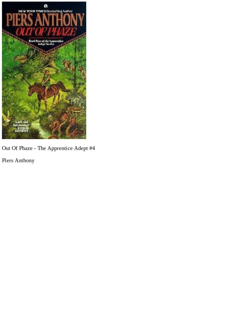 The Apprentice Adept 4 Out of Phaze | PDF | Nature