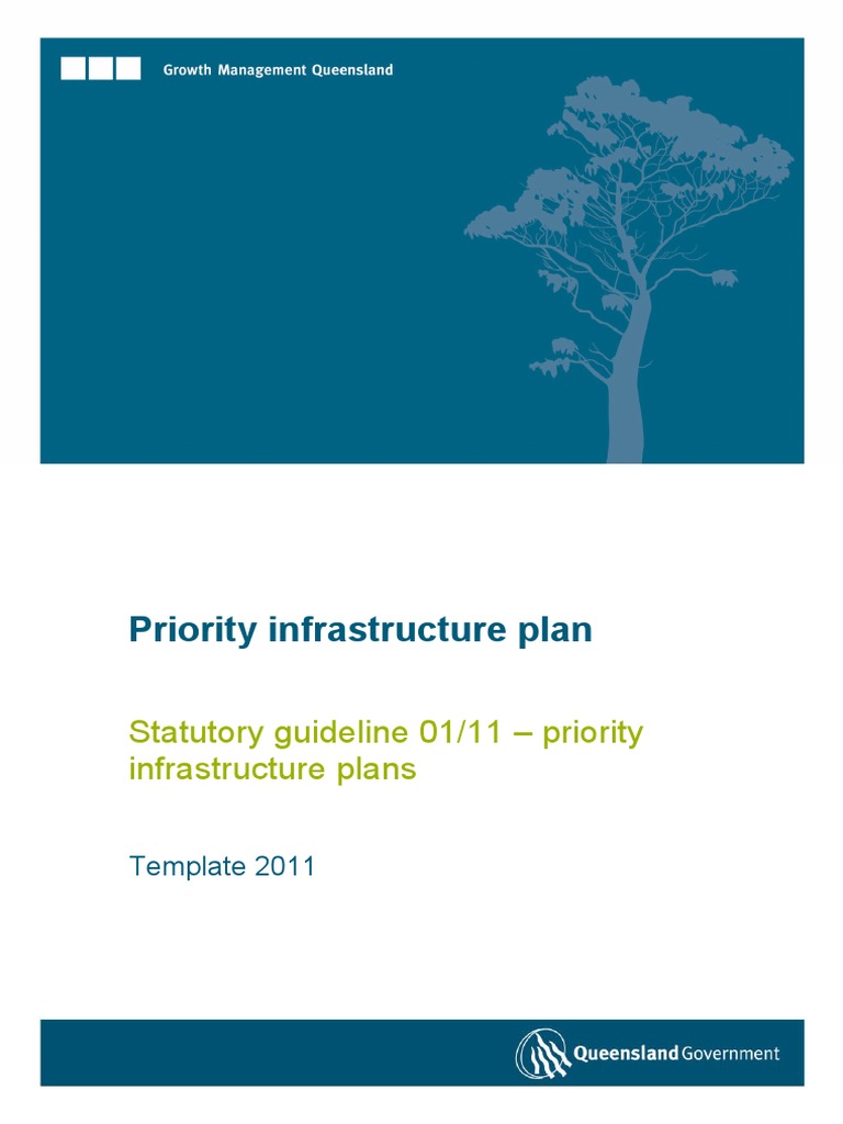 Priority Infrastructure Plan | PDF | Economies | Business