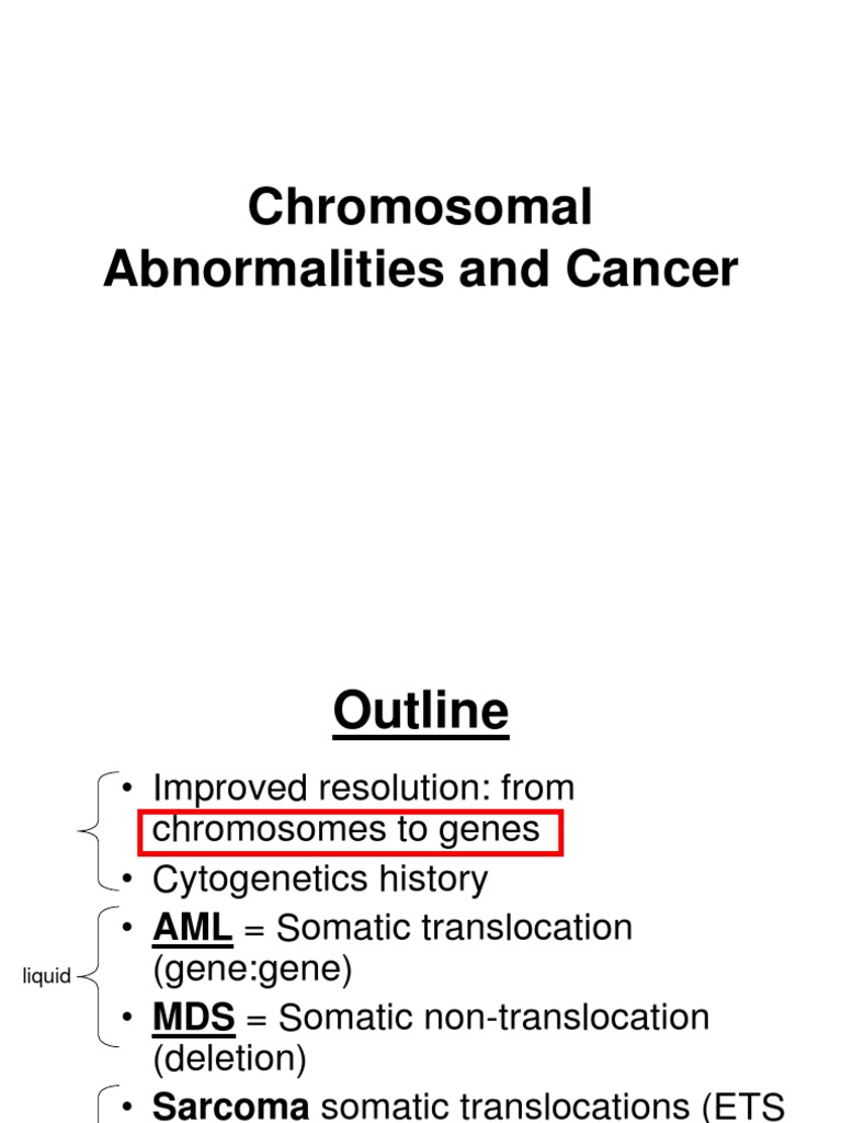 Cancer Cytogenetics | PDF | Cytogenetics | Fluorescence In Situ ...