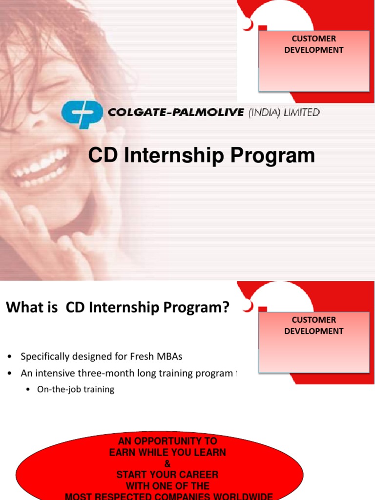Colgate Internship Program | PDF | Internship | Job Hunting