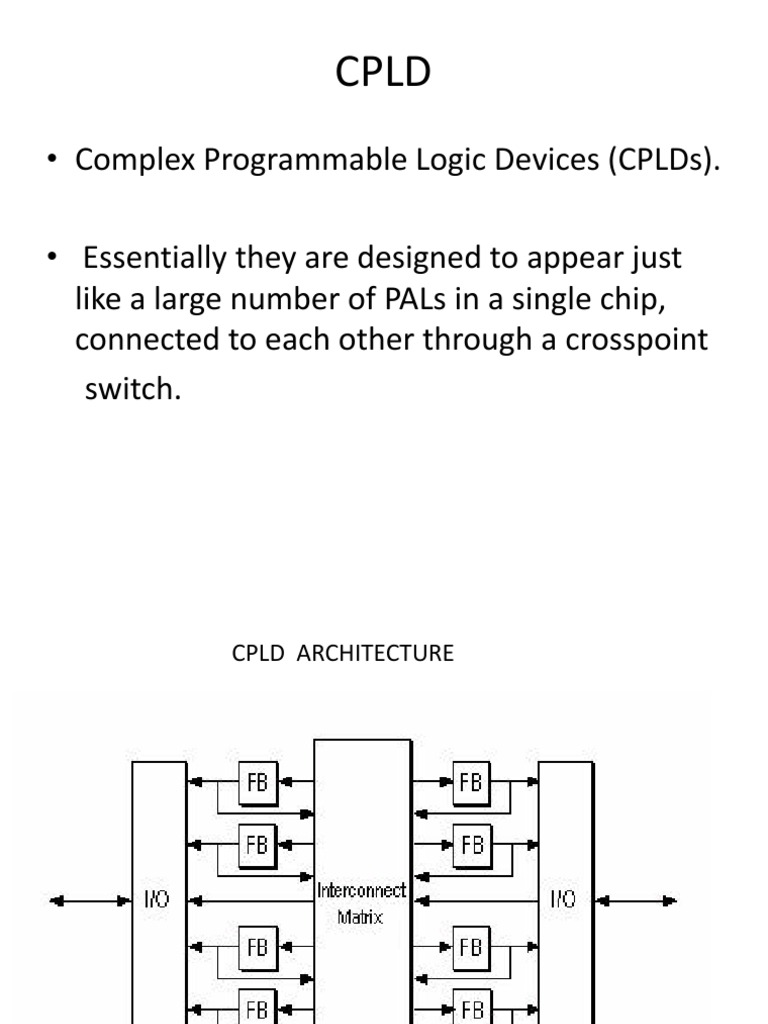 Cpld And Fpga Pdf Field Programmable Gate Array Random Access Memory