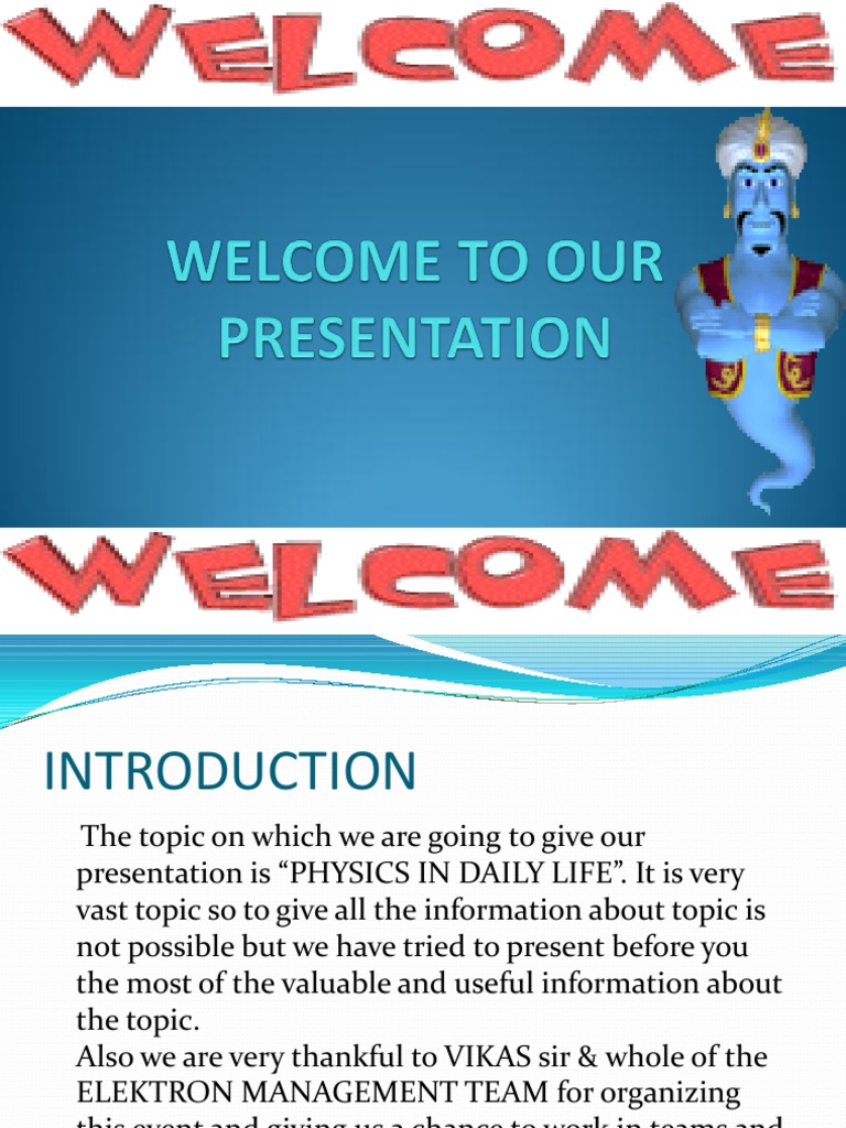 Physics in Daily Life | PDF | Physics | Acceleration