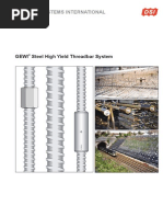 DSI GEWI Threadbar System EMEA PDF | PDF | Nut (Hardware) | Screw