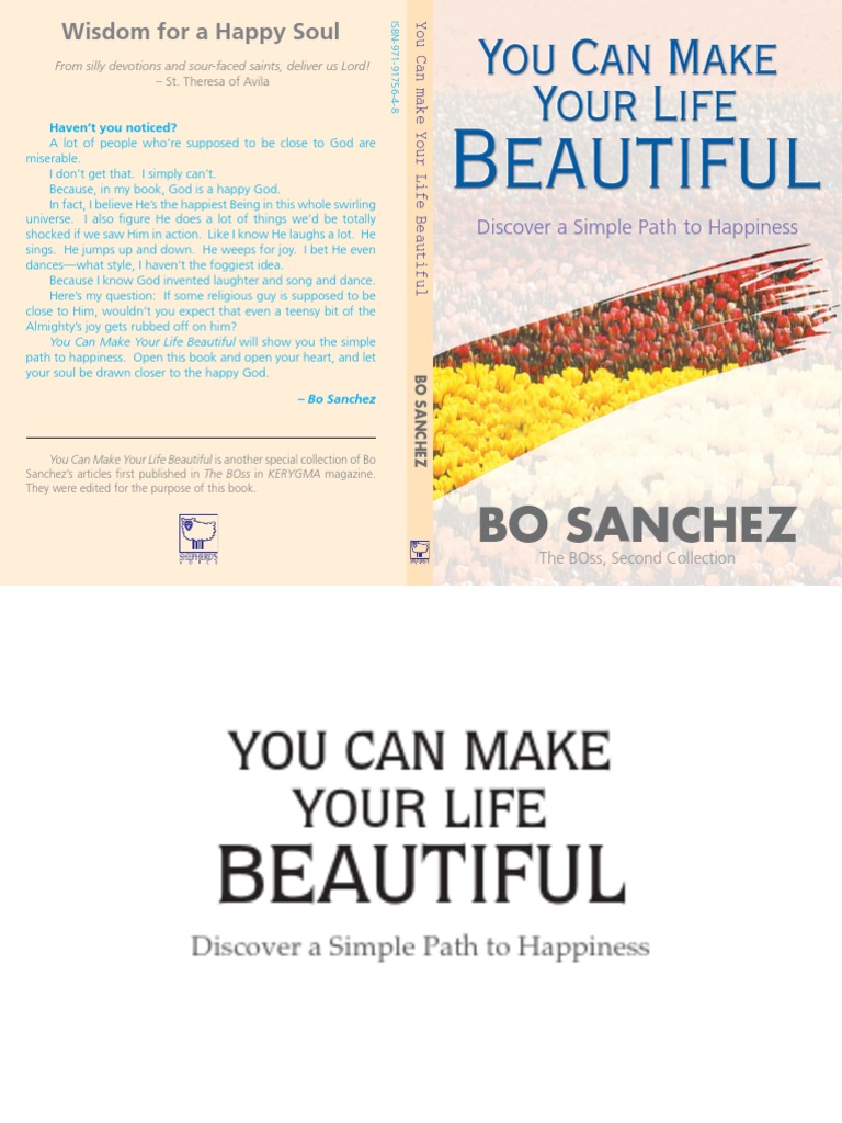 You Can Make Your Life Beautiful by Bro. Bo Sanchez | PDF | Poetry