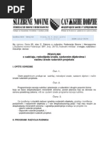 Pravilnik o Nacinu Izrade I Sadrzini Tehnicke Dokumentacije Za ...
