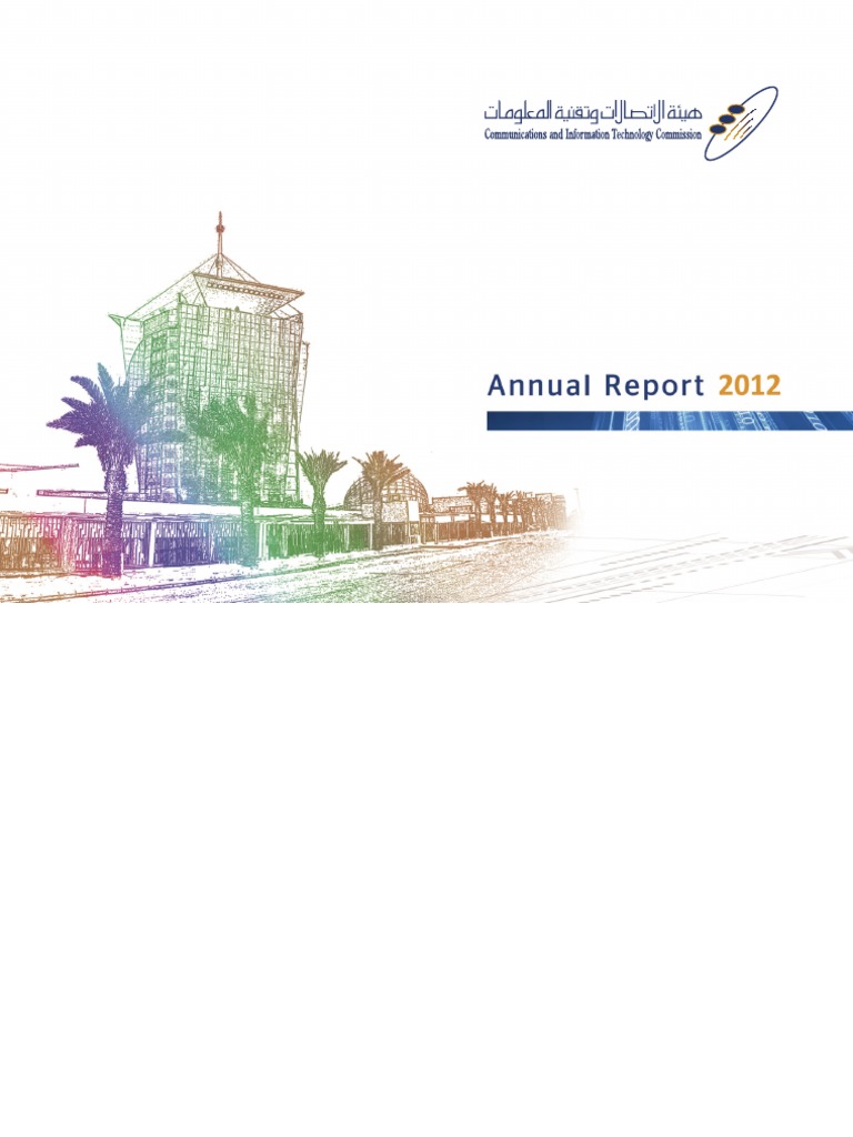 Saudi CITC IT Report 2012 | PDF | Internet Access | Mobile Broadband