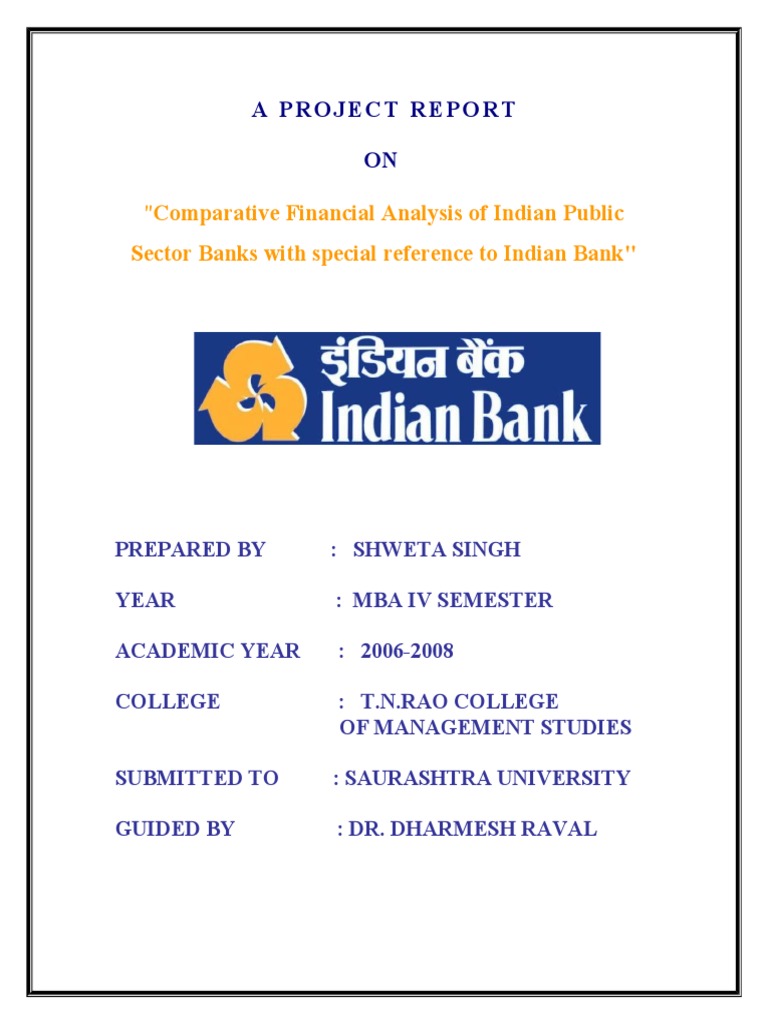 Indian Bank Front Pages Shweta | PDF | Banks | Economies