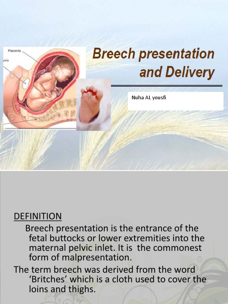 Breech | PDF | Pelvis | Childbirth