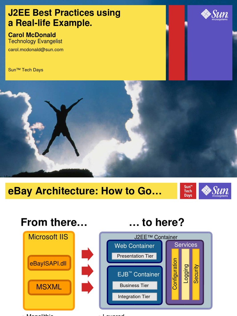 J2EEBestPractices Webinar | PDF | Enterprise Java Beans | Java Servlet