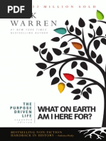 Purpose Driven Life | PDF