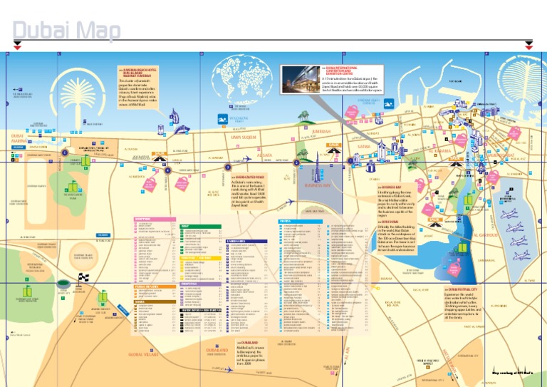 Dubai Hotels Map | PDF