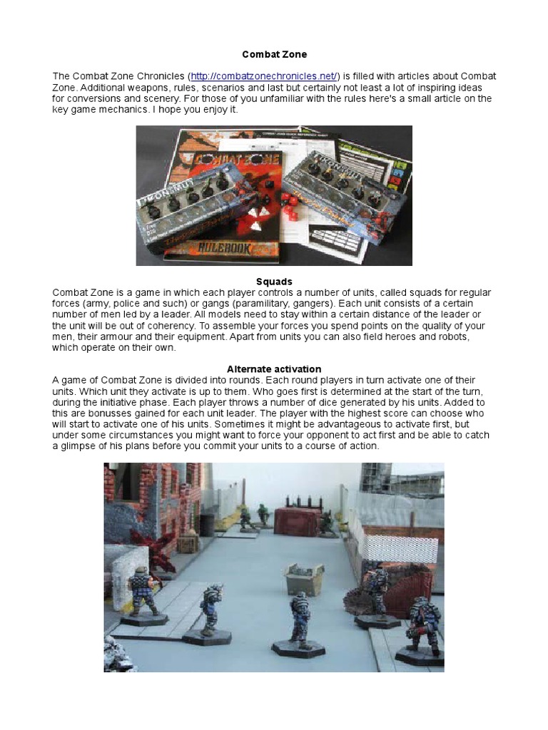 EM4 - Combat Zone Review | PDF | Military | Military Science