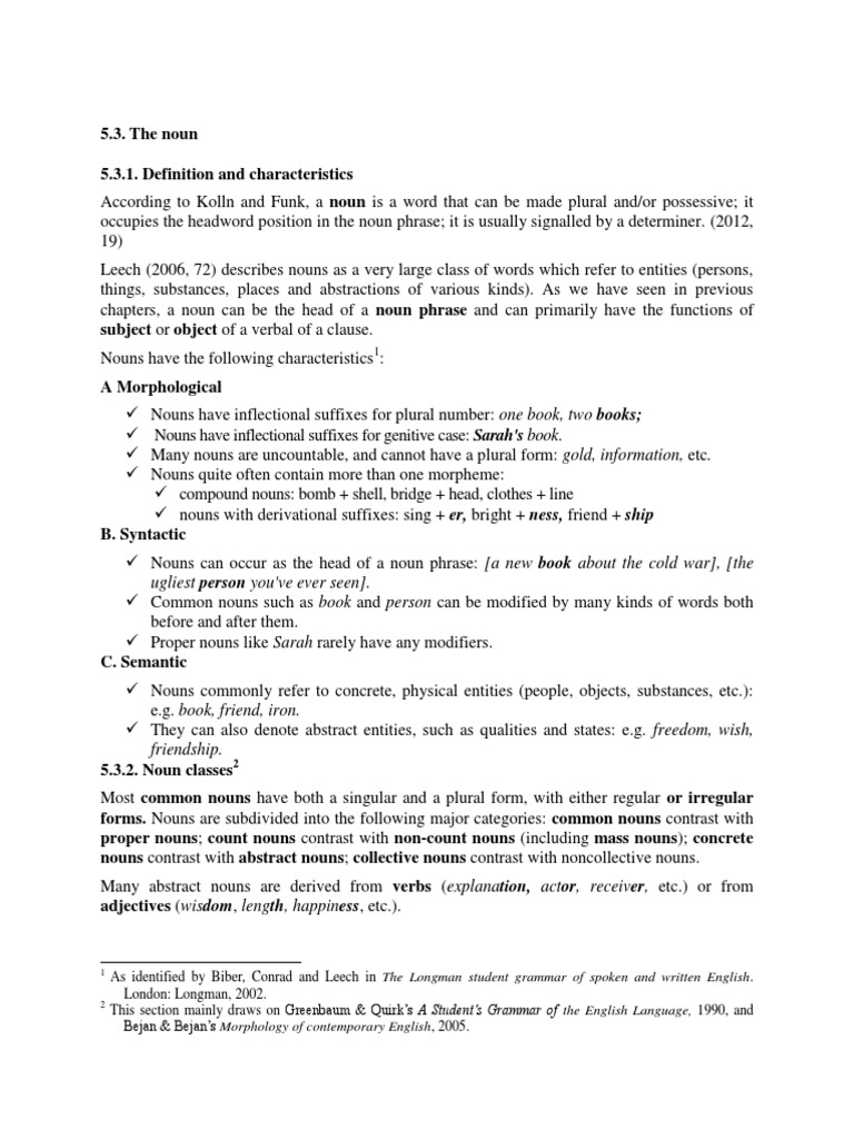 English Morphology Exercises | PDF | Noun | Verb