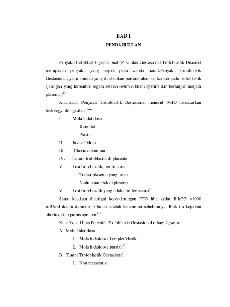 Mola HIdatidosa | PDF