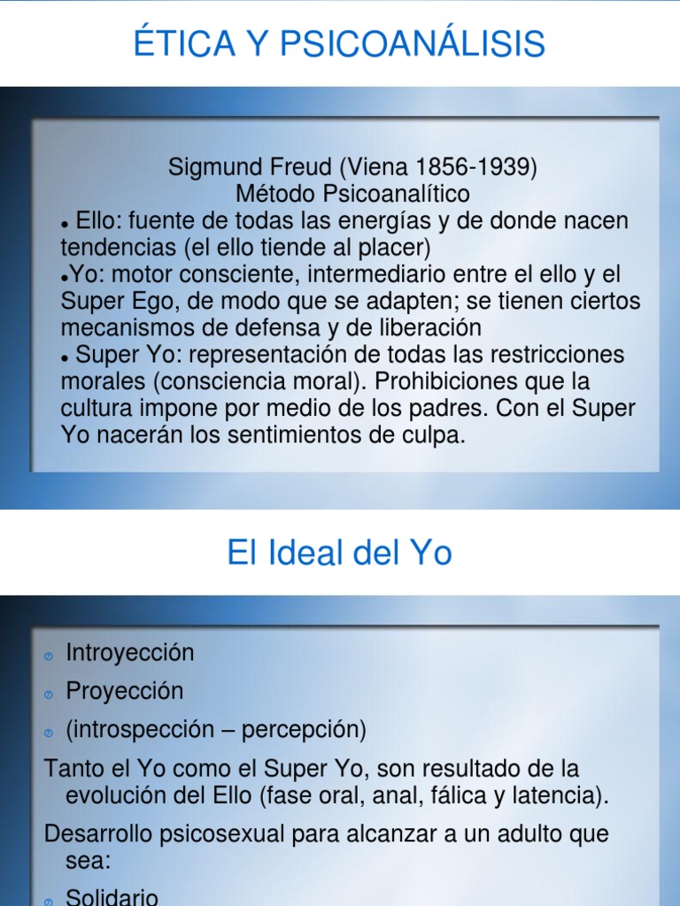 Etica y Psicoanalisis | PDF | Psicoanálisis | Mente inconsciente