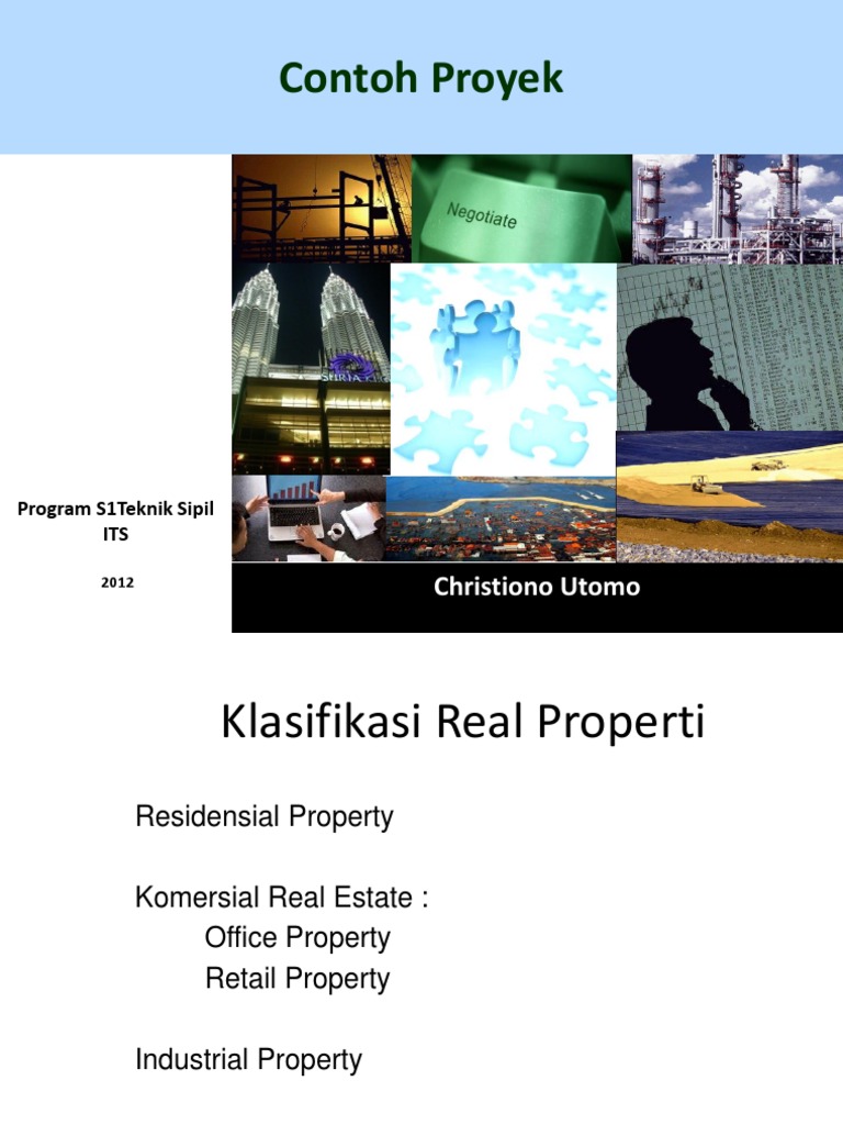 Contoh Proyek: Christiono Utomo | PDF | Tunnel | Industries