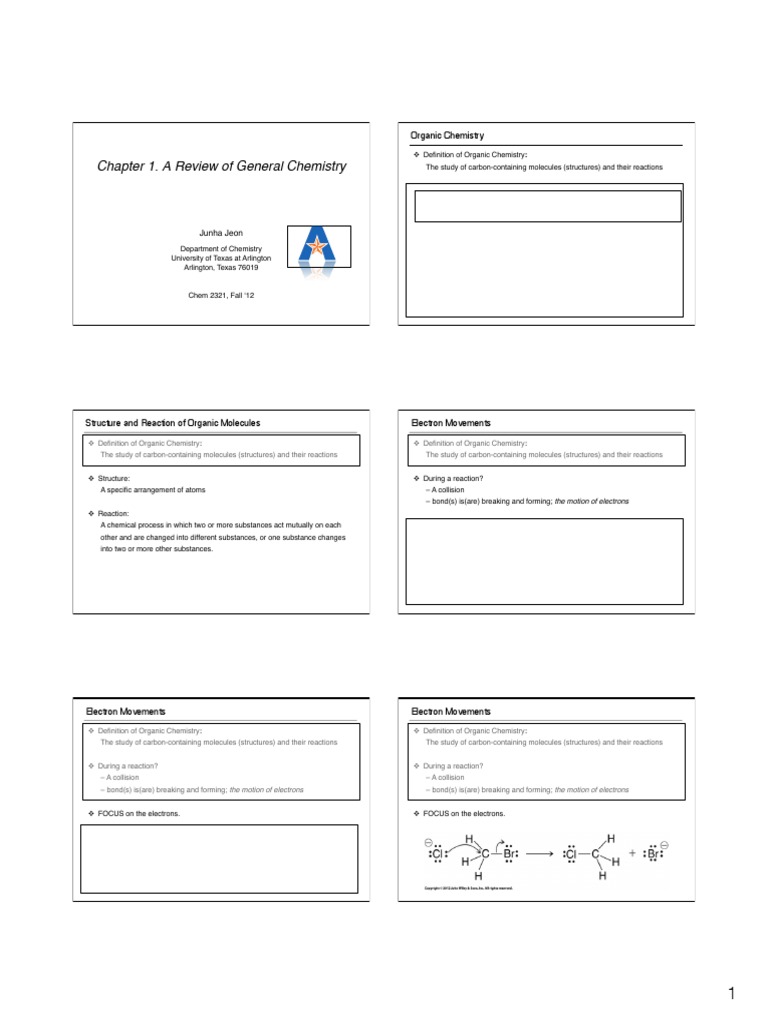 Chapter 1 General Chem Review '13 BW | PDF | Chemical Polarity ...