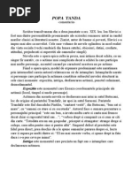 Popa Tanda de Ioan Slavici PDF | PDF