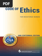 CNO 2023 Code of Conduct Overview | PDF | Nursing | Psychological ...