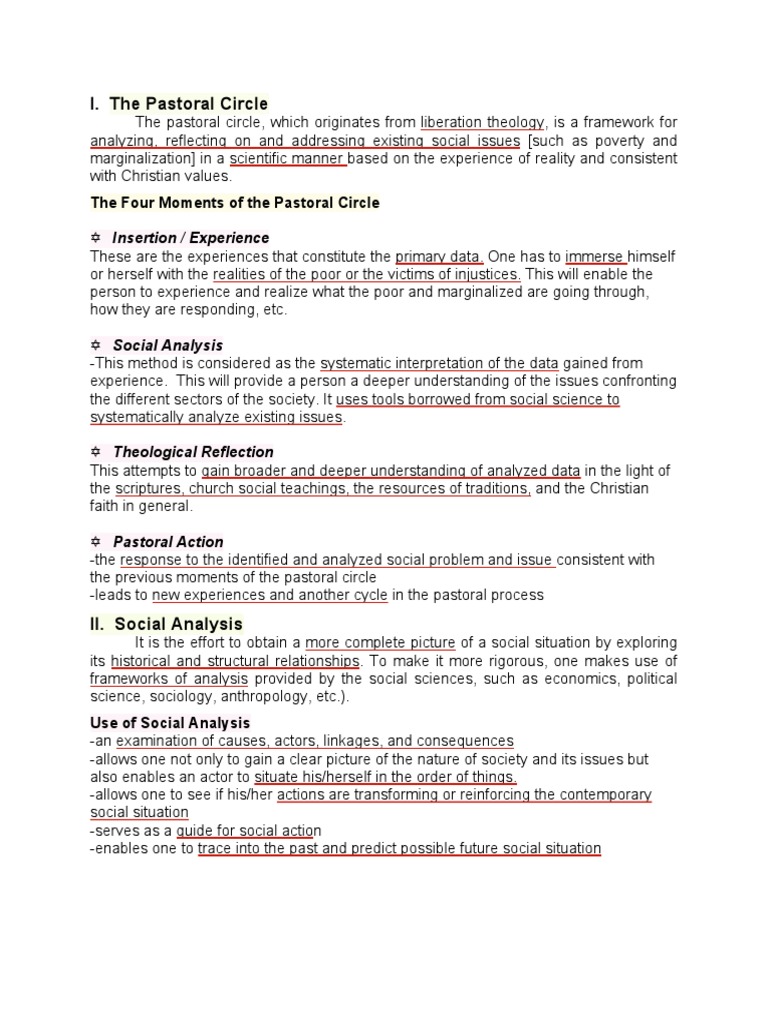 Understanding the Pastoral Cycle | PDF | Social Theory | Basic Needs