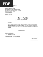 Primjer Sporazuma o Raskidu Ugovora o Radu | PDF