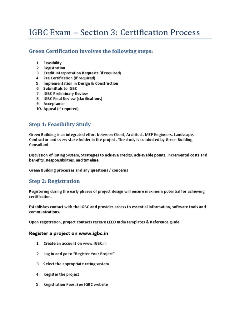 Day 2 - IGBC Process | PDF | Leadership In Energy And Environmental Design | Green Building