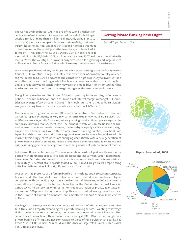 Private Banking | PDF | United Arab Emirates | Credit Suisse