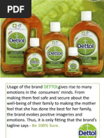 Dettol: A British Brand History | PDF | Market Segmentation | Pricing