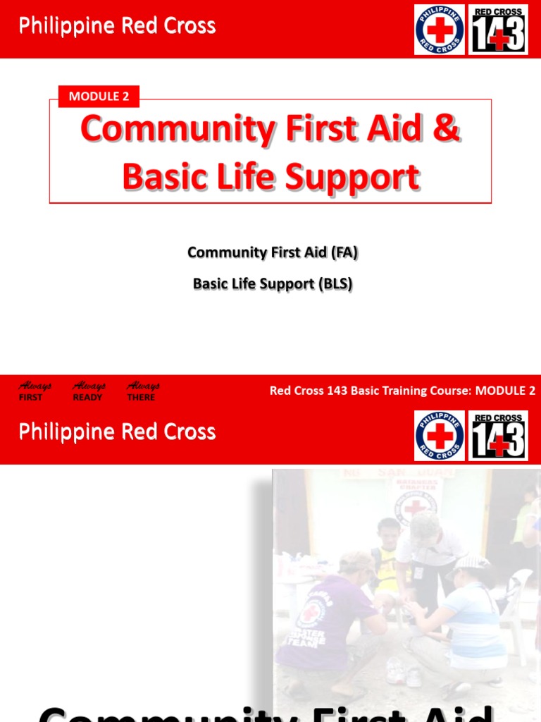 First Aid Instruction Booklet Red Cross