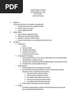 Lesson Plan Memo | PDF | Memorandum | Teachers