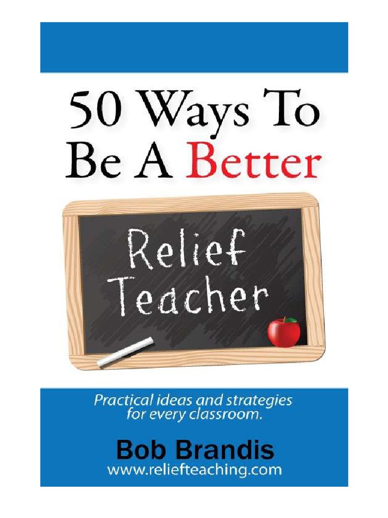 Strategies for Effective Relief Teaching | PDF | Copyright | Learning