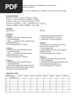 Goldfish Homeostasis Lab | PDF | Temperature | Data