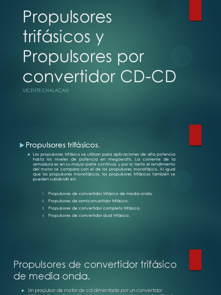 Cómo hacer propulsores trifásicos | PDF | Energia electrica | Resistor