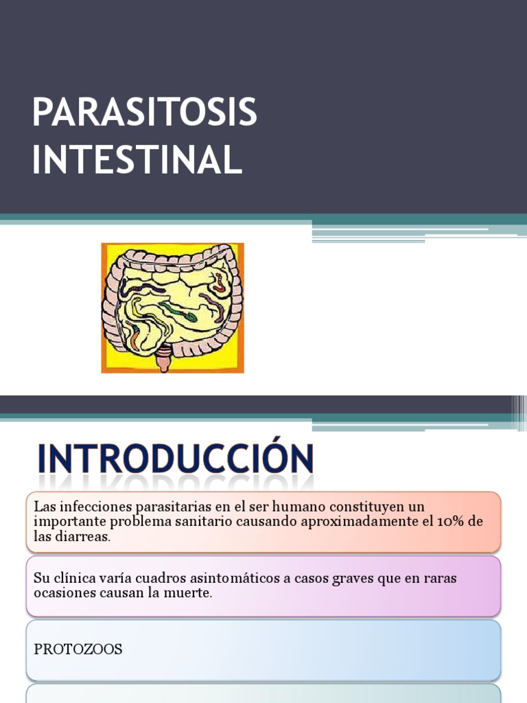 Parasitosis Intestinal | PDF | Diarrea | Heces