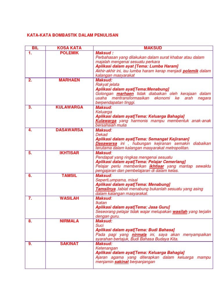 Ungkapan Menarik | PDF