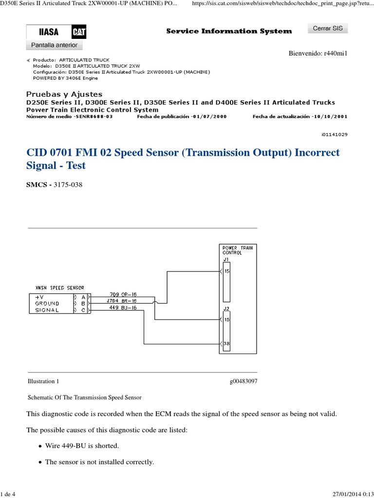 D350E Series II Articulated Truck 2XW00001-UP (MACHINE) POWERED by ...