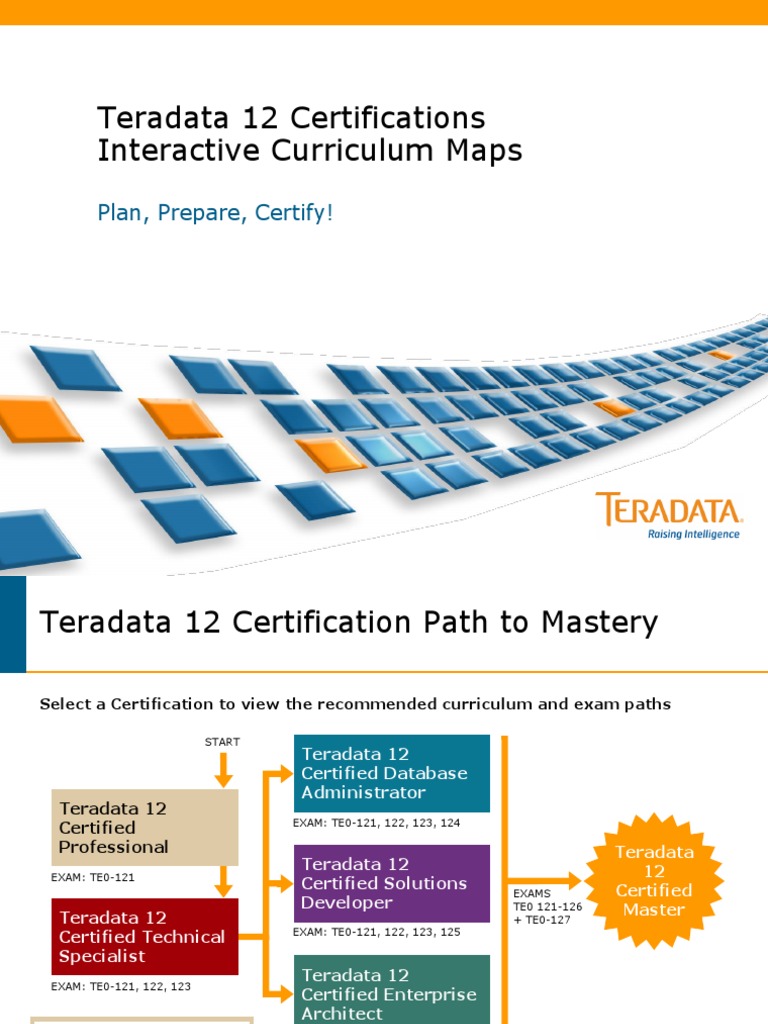 Article - Teradata Career Path | PDF | Databases | Professional Certification