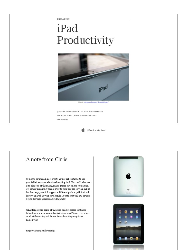 Boost iPad Productivity: Essential Apps | PDF | Evernote | I Pad
