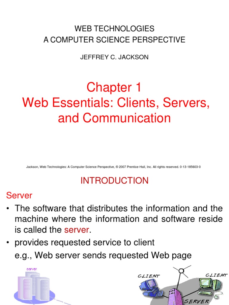 Chap 1 Web Essentials | PDF | Hypertext Transfer Protocol | Web Server