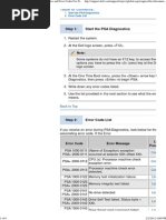 Dell LED Codes | PDF | Games & Activities | Computers